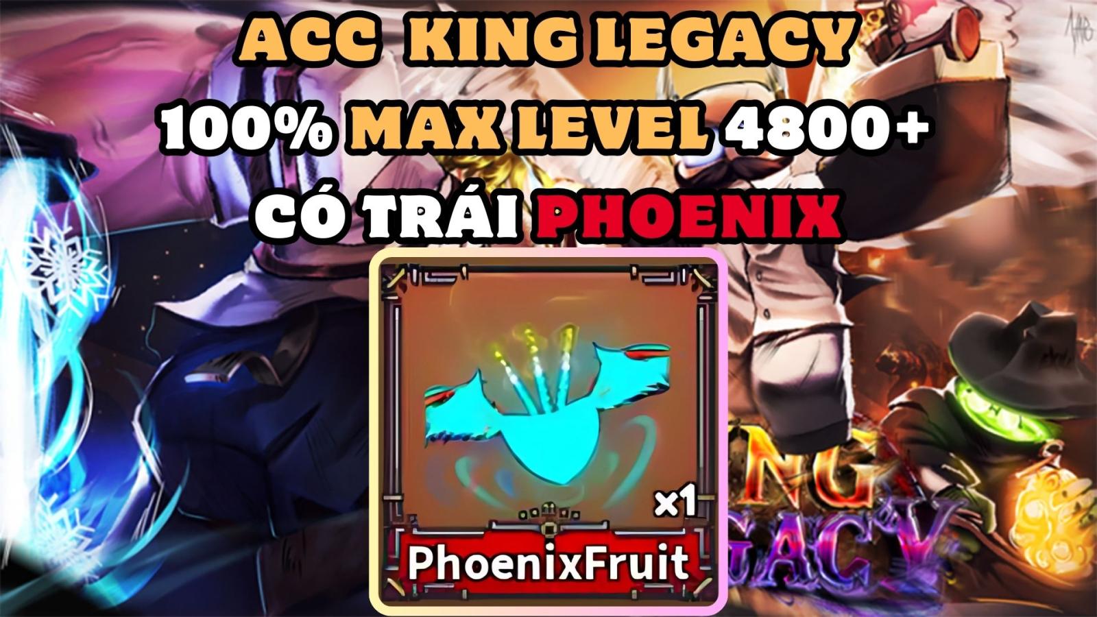 Acc King Legacy Có Phoenix 100k - Shop Roblox Việt - Lựa Chọn Số 1 Cho ...