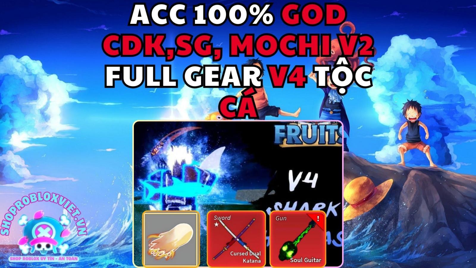 ACC V4 Full Gear Cá , Cdk, Guitar , Mochi V2 200k - Shop Roblox Việt ...